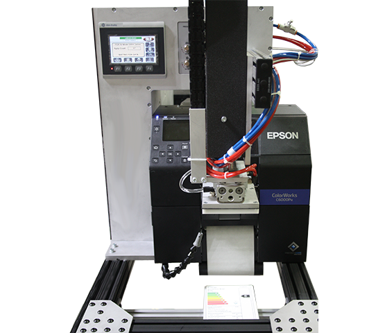 C9100 Epson Colorworks Label Print and Apply