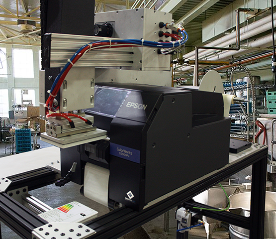 C9100 Epson Colorworks Label Print and Apply