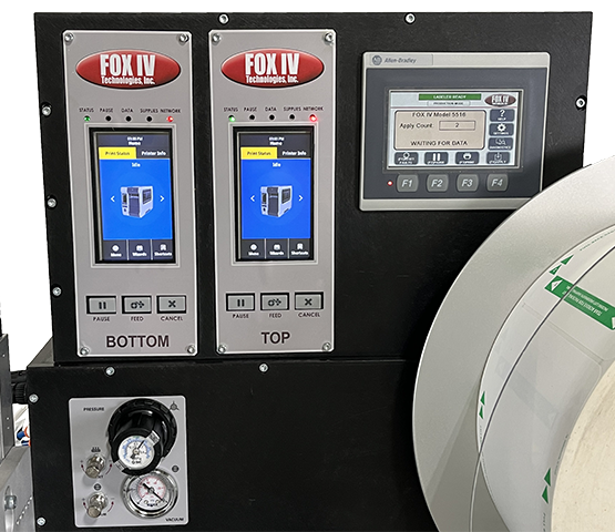 TwinPrint Dual Sided Label Print and Apply | FOX IV