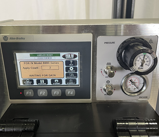 Linerless Label Print and Apply | FOX IV Technologies