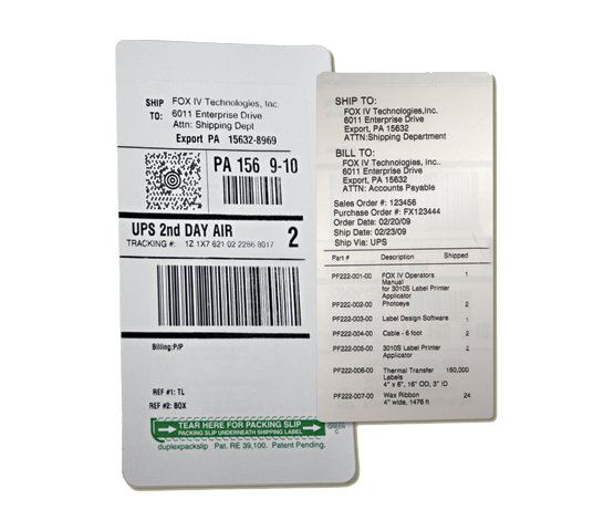 TwinPrint® Desktop Printer | FOX IV