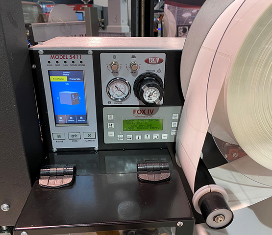 5411 Mini Compact Label Print and Apply | Fox IV Technologies